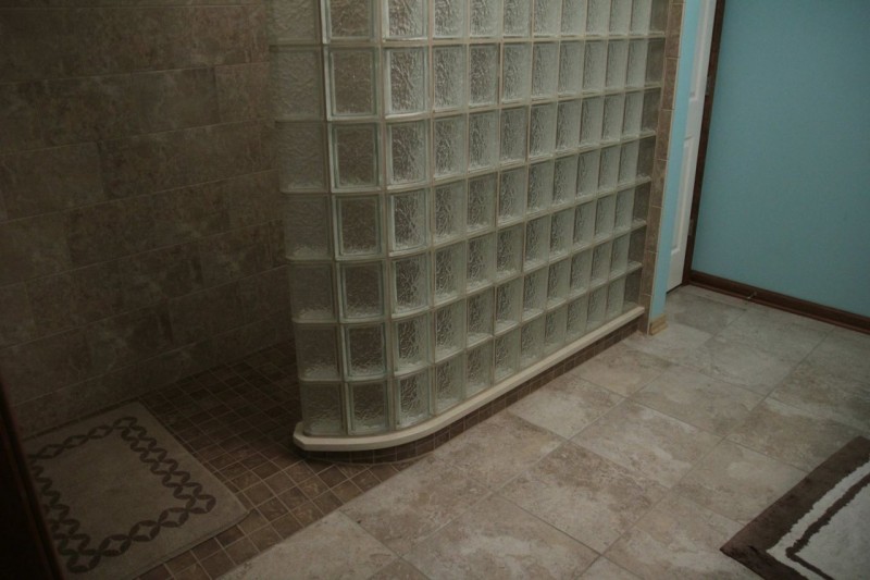 How To Design A Curved Glass Block Shower Or Partition Wall