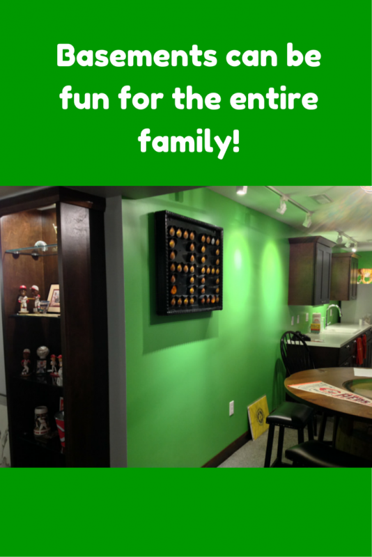 Basement Remodel Goes Beyond Man-Cave to Fun & Functional Family Space