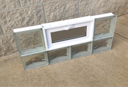 Contemporary glass block window designs, fabrication and installation ...