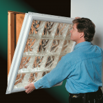 Contemporary glass block window designs, fabrication and installation ...