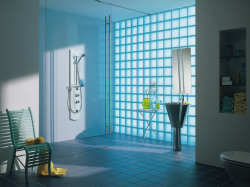 5 fun and colorful glass block window ideas