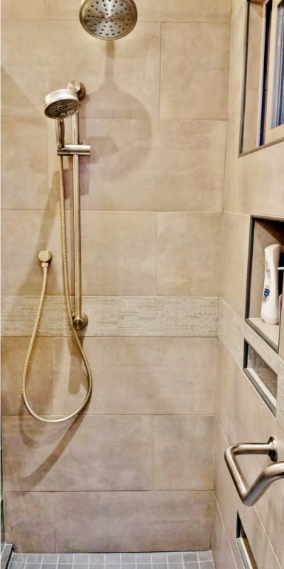 A Spa Bathroom Remodel in a Vacation Home Rental - Sonoma Country ...