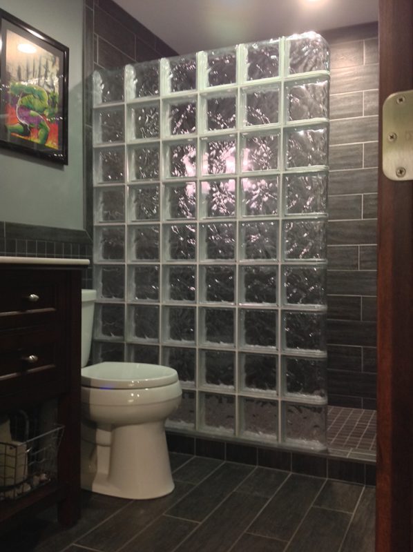 How to Use Glass Block Sizes & Shapes for a Walk in Shower– Innovate Building Solutions ...