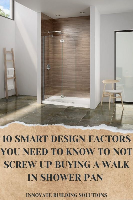 3 Shower Base Options when you don’t want to change your drain location