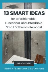 13 cost cutting bathroom remodeling ideas from a bathroom blogger, Mike Foti– Innovate Building ...