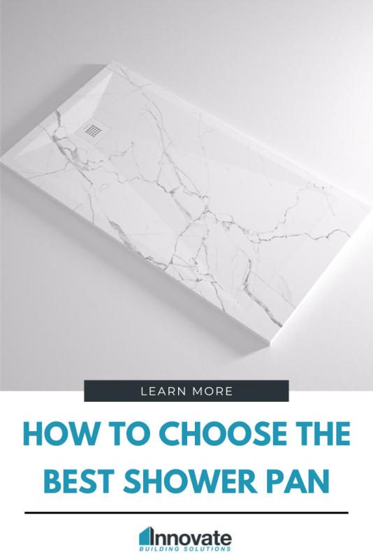 How to Choose the Perfect Standard or Custom Shower Pan or Base – Innovate Building Solutions