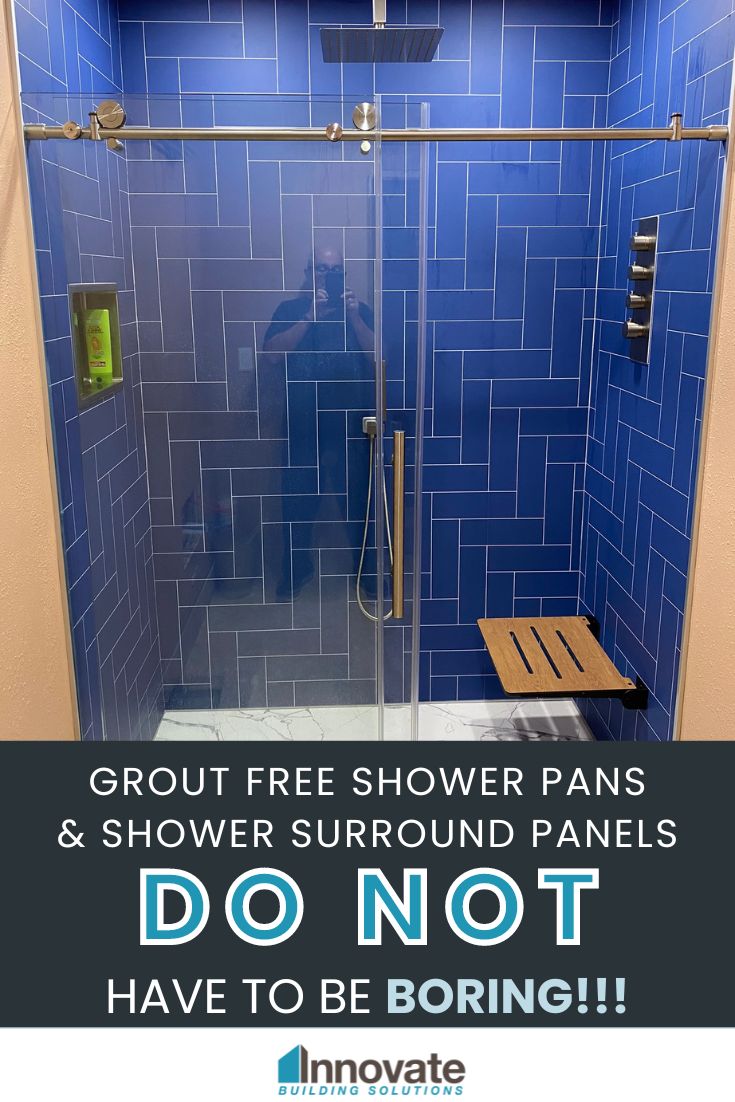 How to choose stylish grout free shower pans and wall panels – Innovate Building Solutions ...