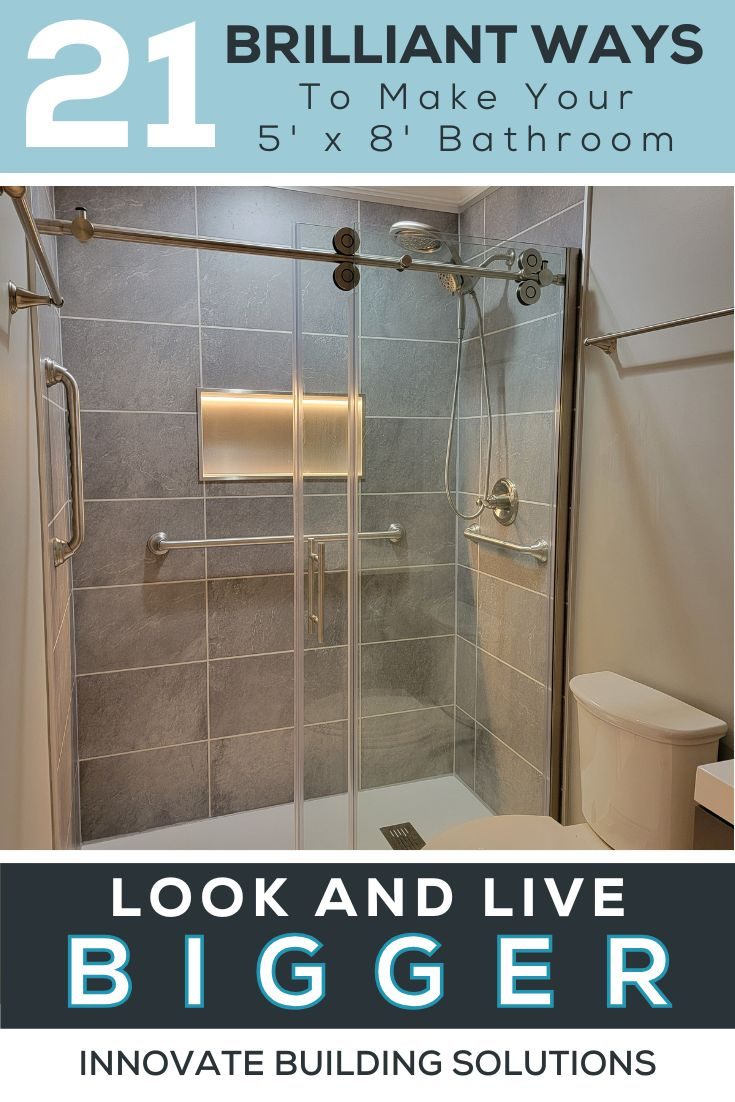 How to make your small bathroom look live bigger - Innovate Building ...